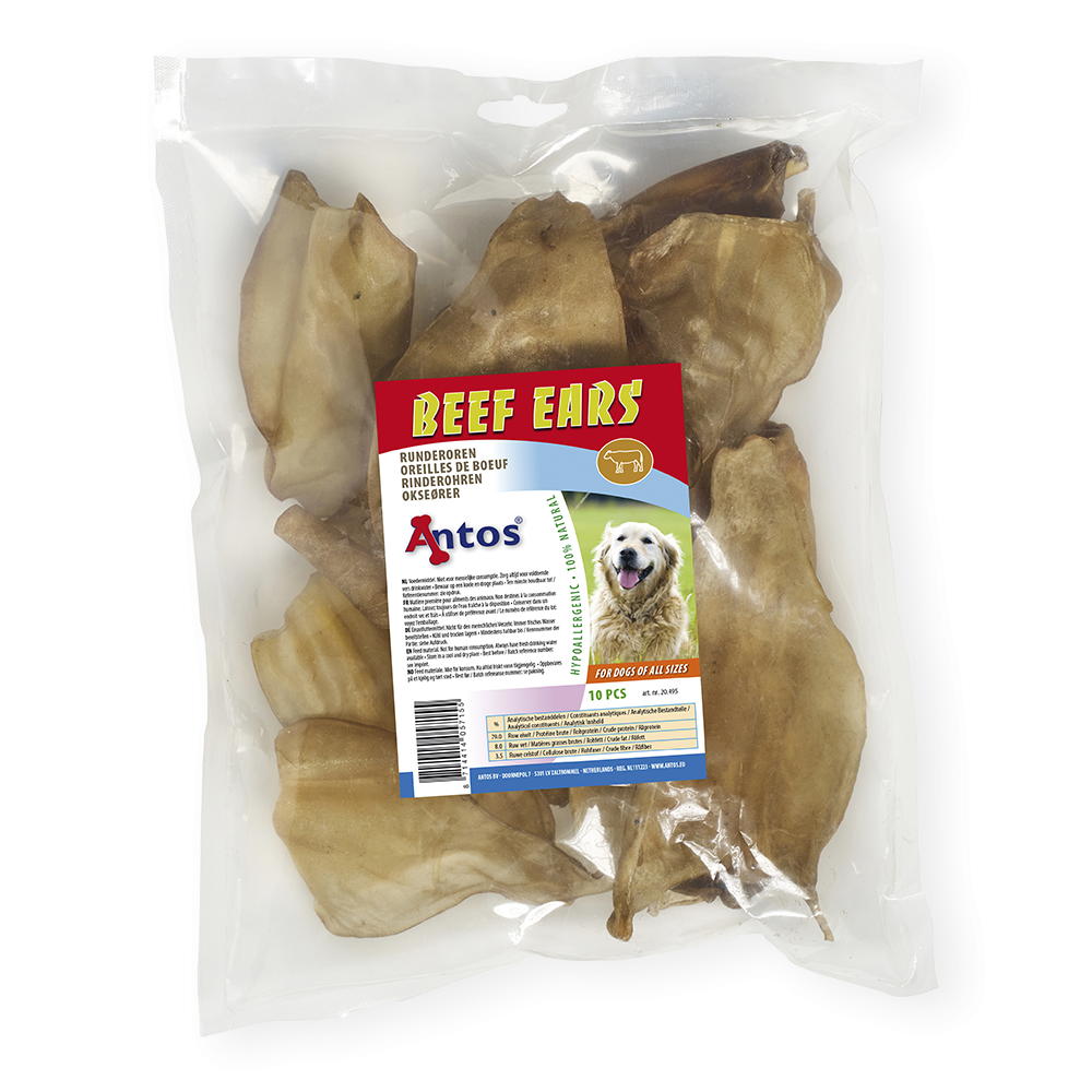 Beef Ears 10 pcs - Antos