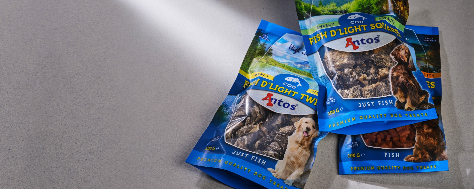 FishD'light - Chicken & Fish Dog Snacks - Discover our range - Antos
